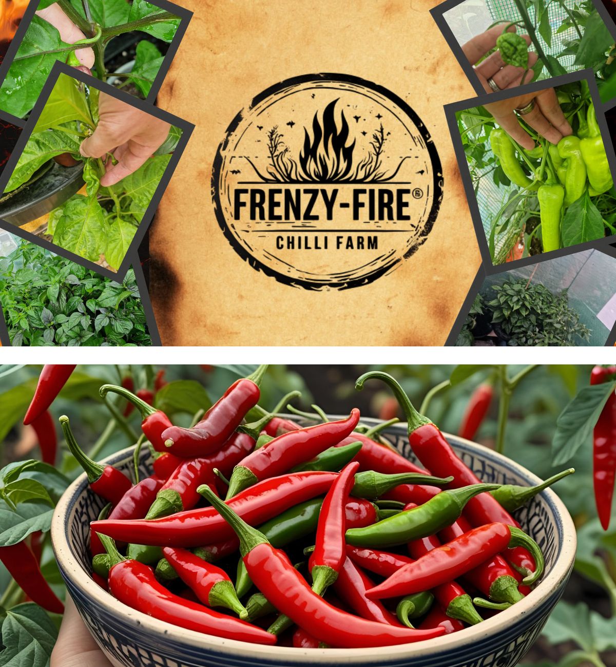 Chilli seeds, hot sauce, and chilli plants from the frenzy-fire chilli ...