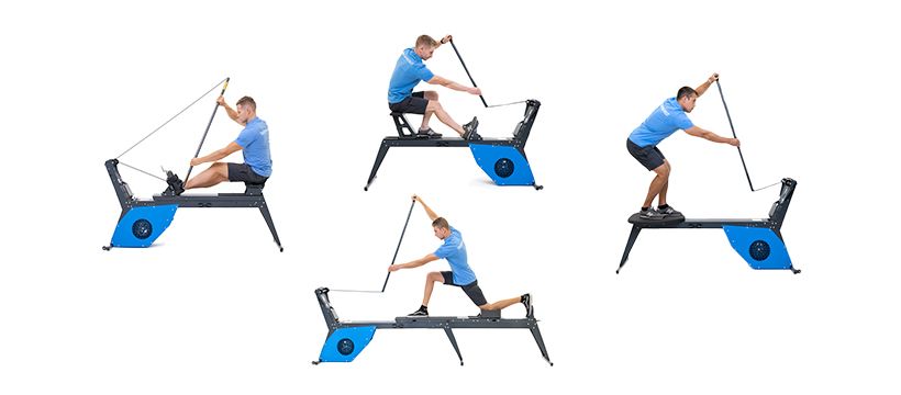 Paddle machines for all! Ergometers for kayak, SUP, OC1, dragon, canoe