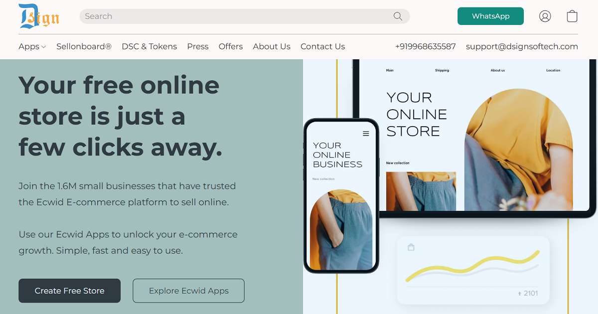 D Sign Online Store