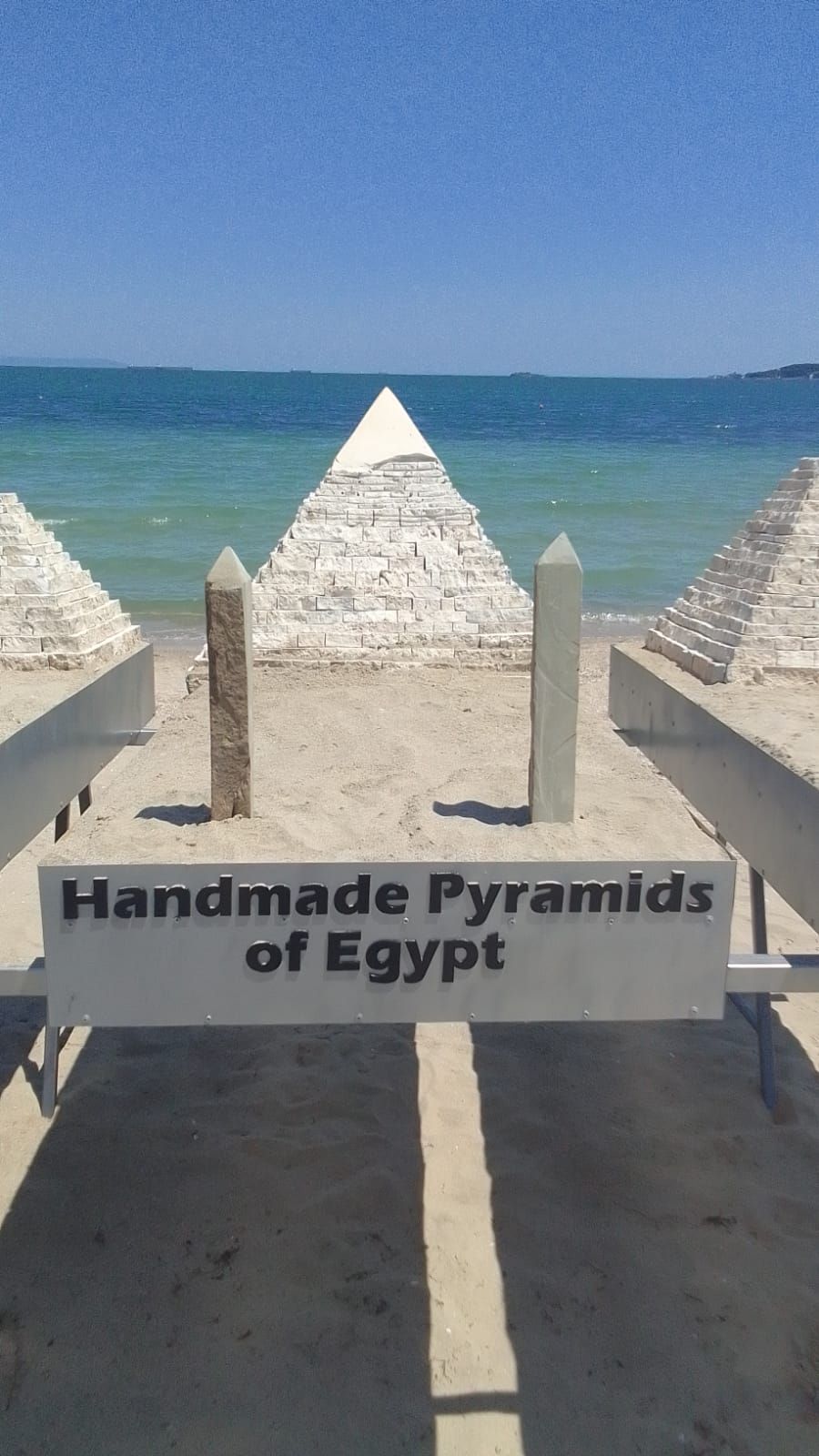 Handmade Pyramids from stone, of your choice.