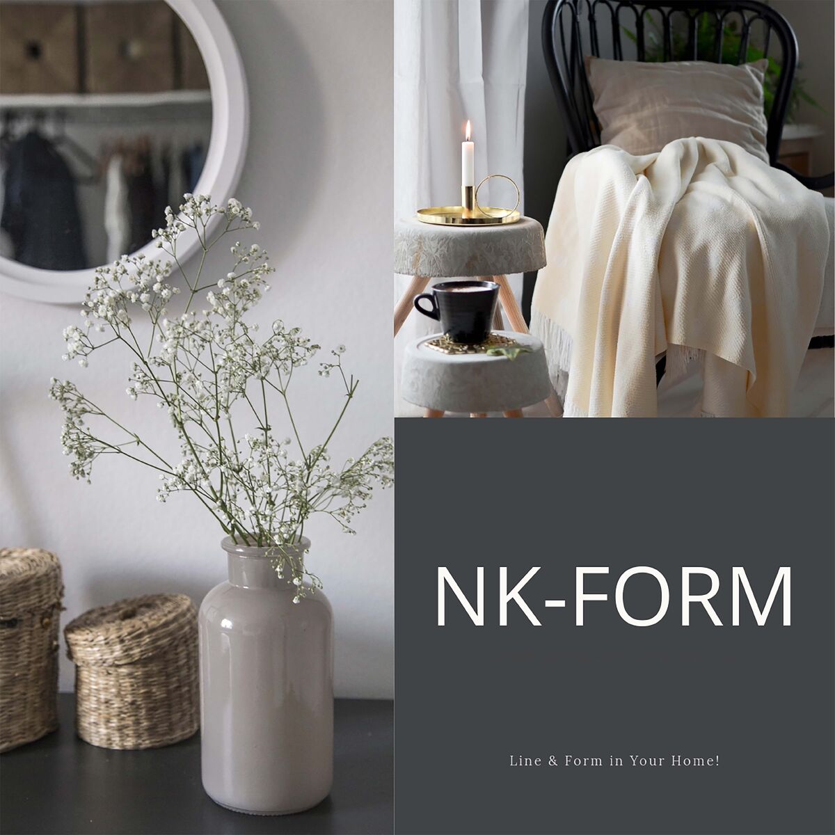 NK-Form. Einzigartige Designlösungen für Möbel, Beleuchtung und Dekoration